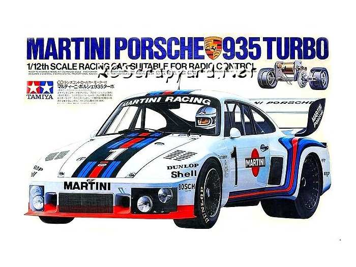 58002 • Tamiya Martini Porsche 935 Turbo • (Radio Controlled 58002 • Tamiya Martini Porsche 935 Turbo • (Radio Controlled